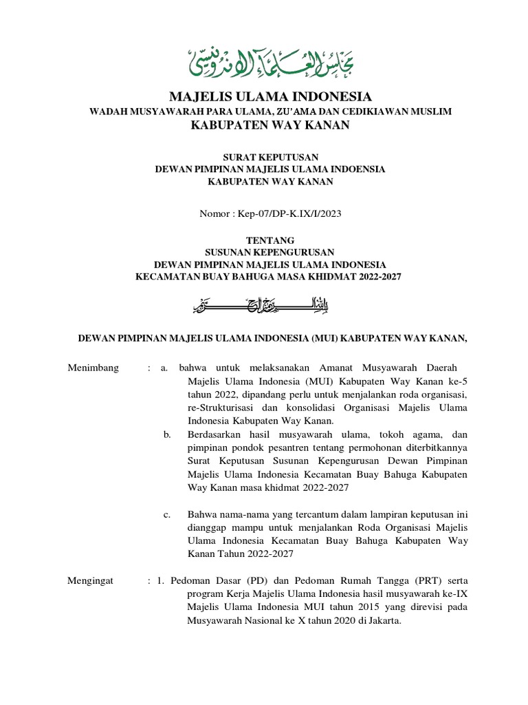 SK Mui 2022-2027 Buay Bahuga Tarnodin | PDF