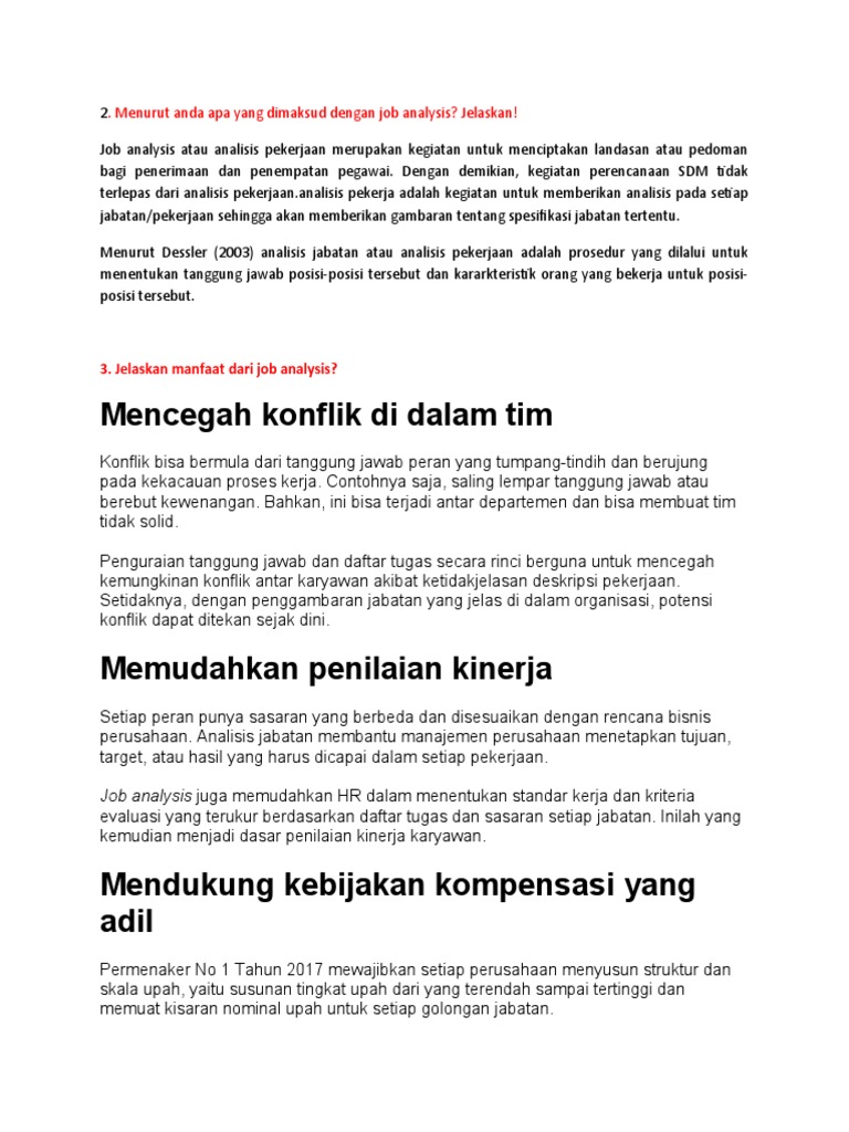 Uas MSDM | PDF | Bisnis