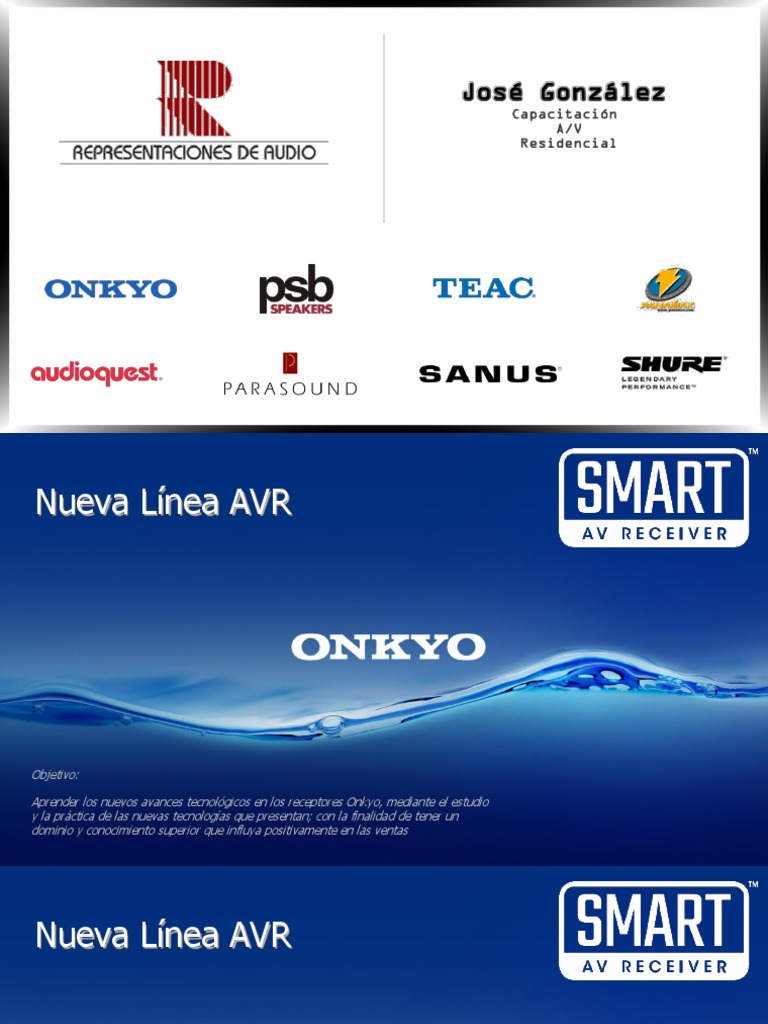 Smart AVR Online | PDF | Altoparlante | Hdmi