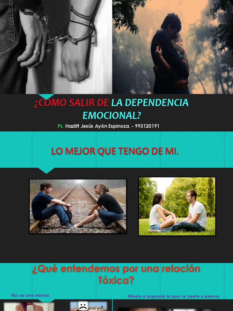 ¿Como Salir De: La Dependencia Emocional? | PDF | Amor | Dolor
