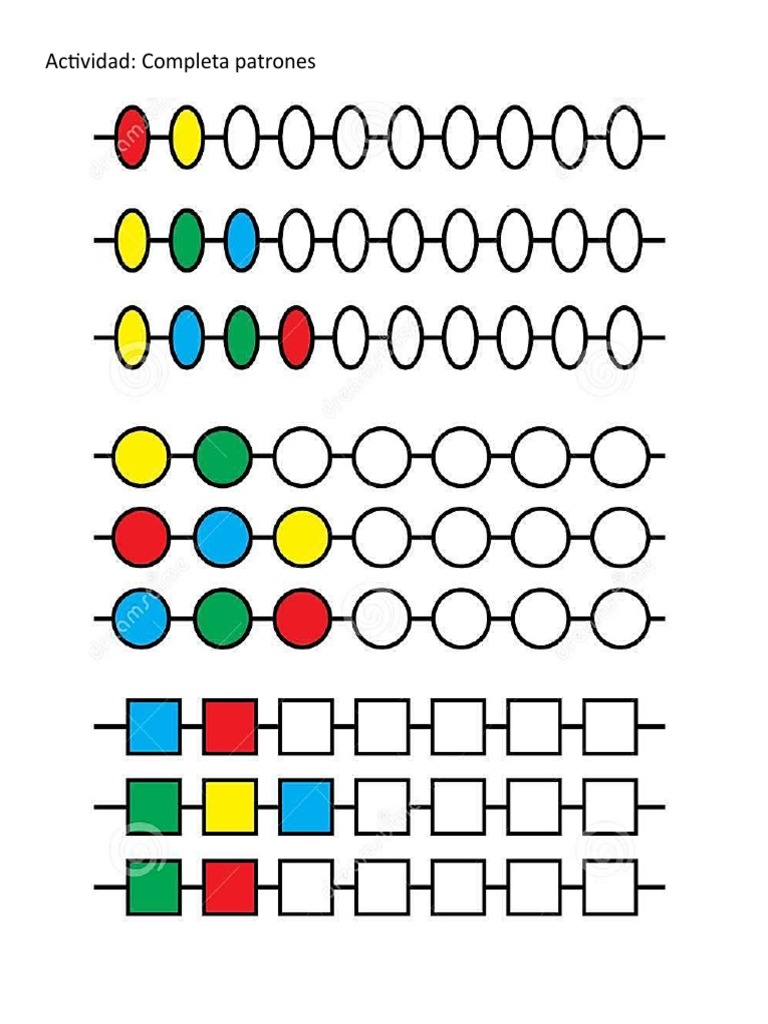 Seriación y Patrones | PDF