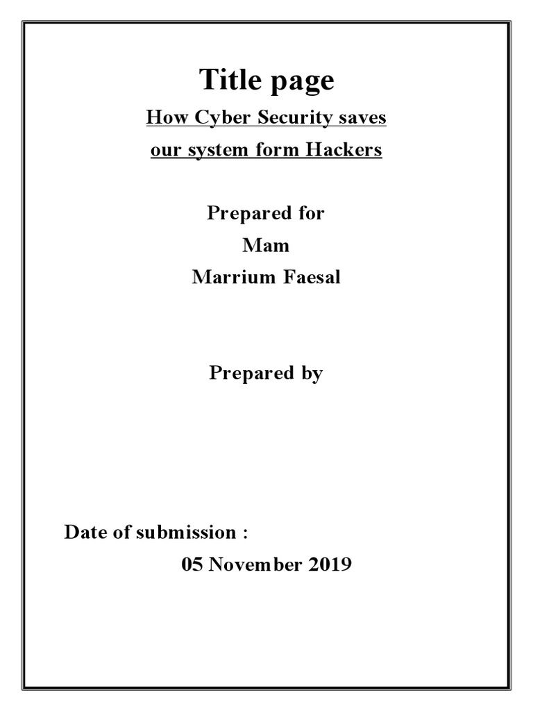 RWS Project | PDF | Computer Security | Security