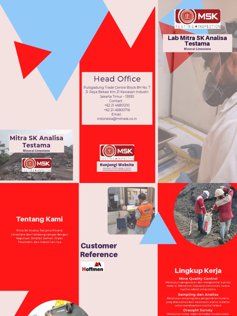 Head Office: Lab Mitra SK Analisa Testama | PDF
