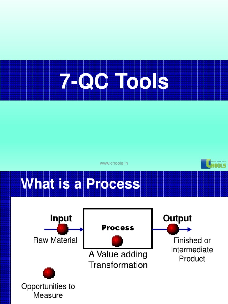 7QC ProcessImprovementVariationProblem Solving and Tools | PDF ...