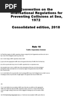 COLREG 72: Rules and Guidelines | PDF