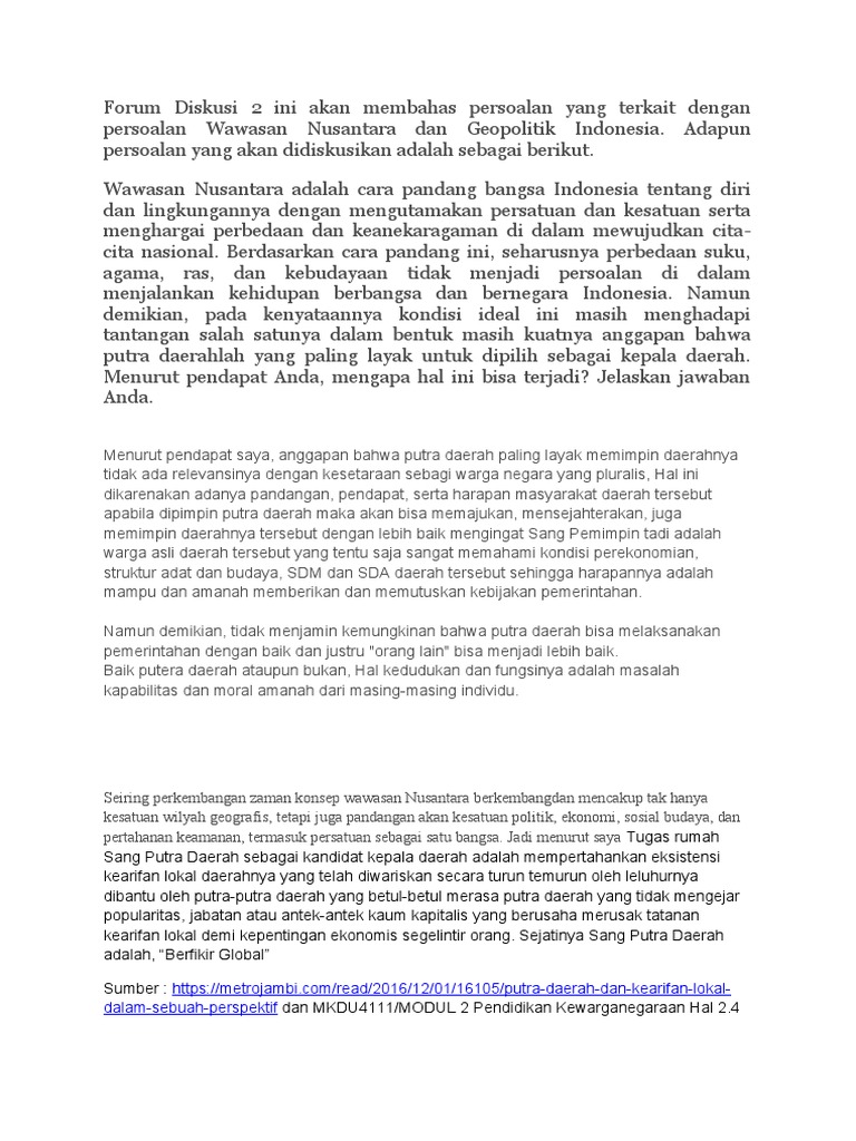 Diskusi.2 PKN | PDF | Ilmu Sosial