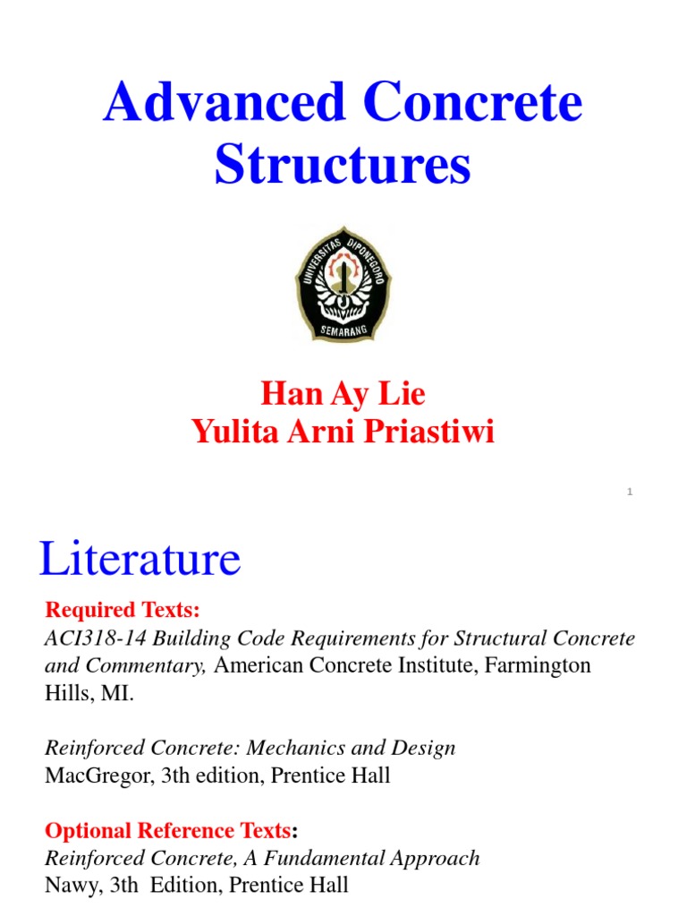 Advanced Concrete Structures Pdf