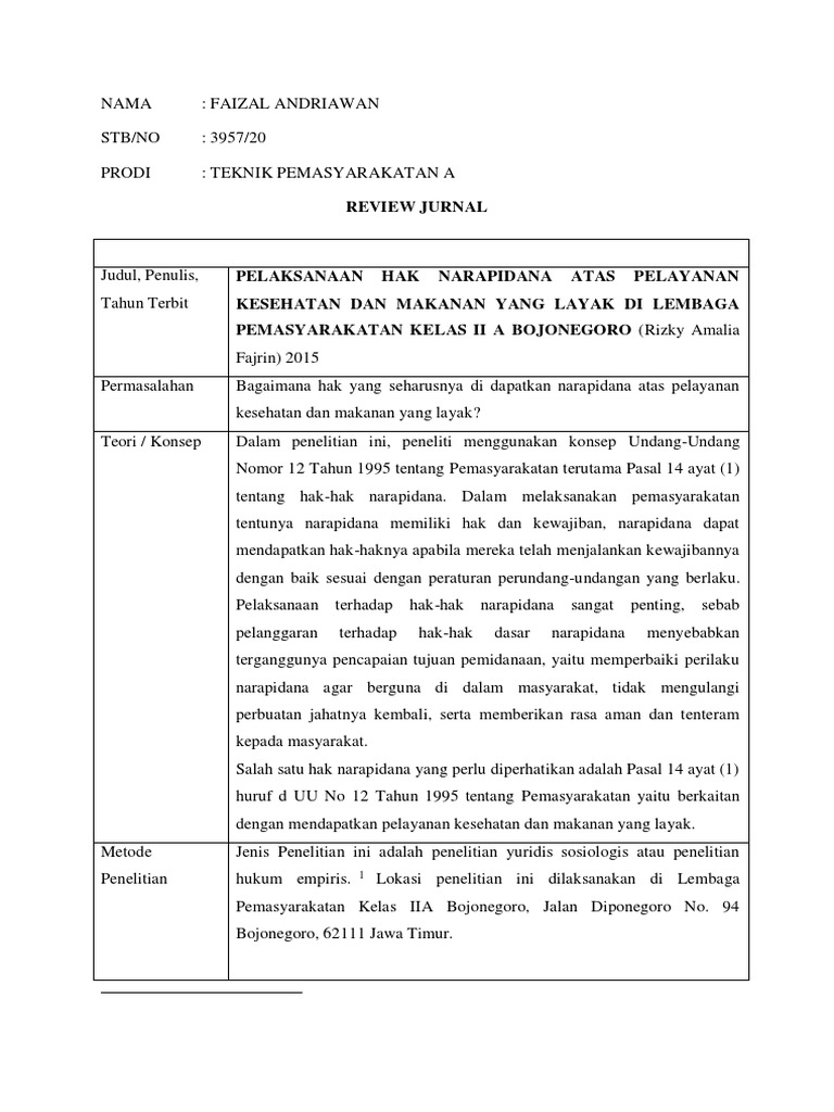 Review 5 - Faizal A | PDF