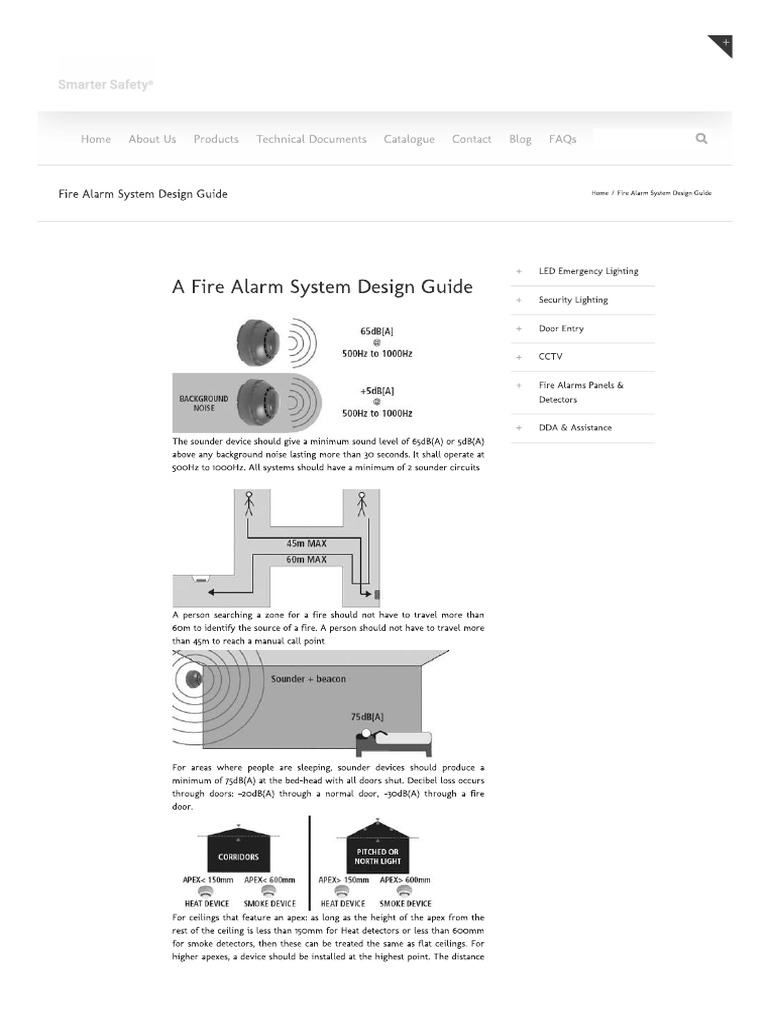 Fire Alarm System Design Guide | PDF