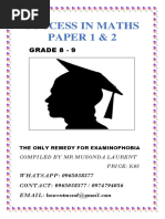 Maths Paper 2 2023 May | PDF | Trigonometric Functions | Circle