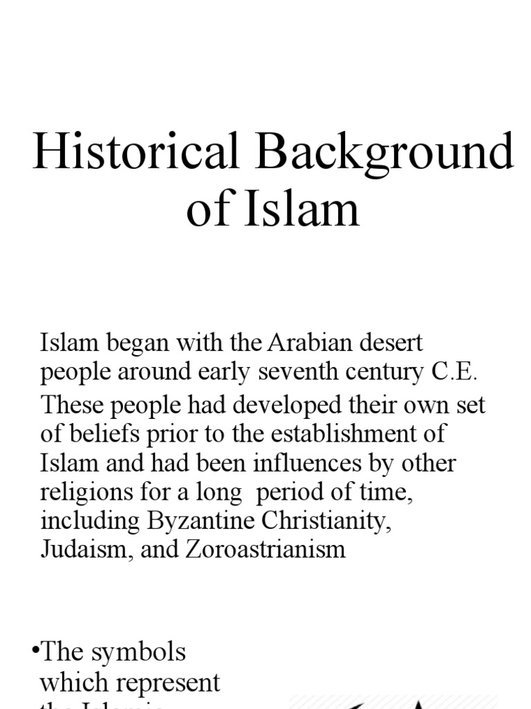 Historical Background of Islam | PDF | Muhammad | Abrahamic Religions