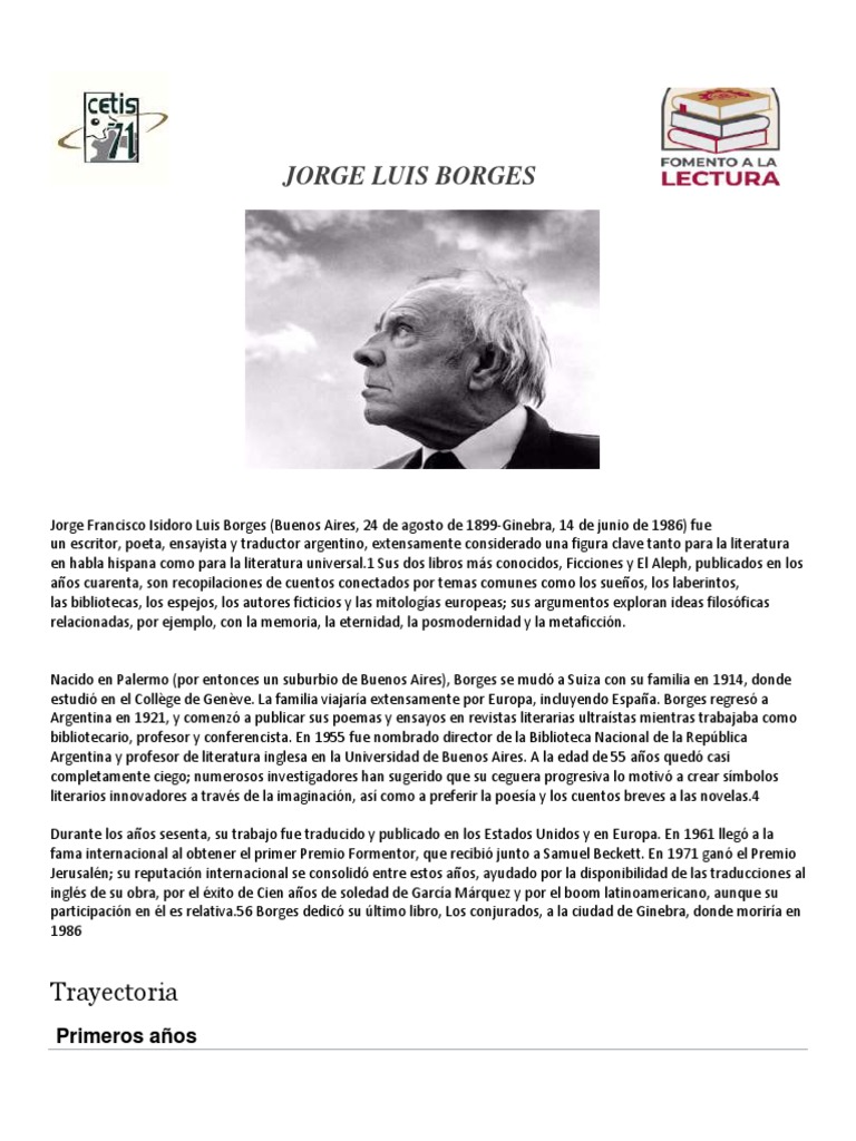 Jorge Luis Borges.. | PDF