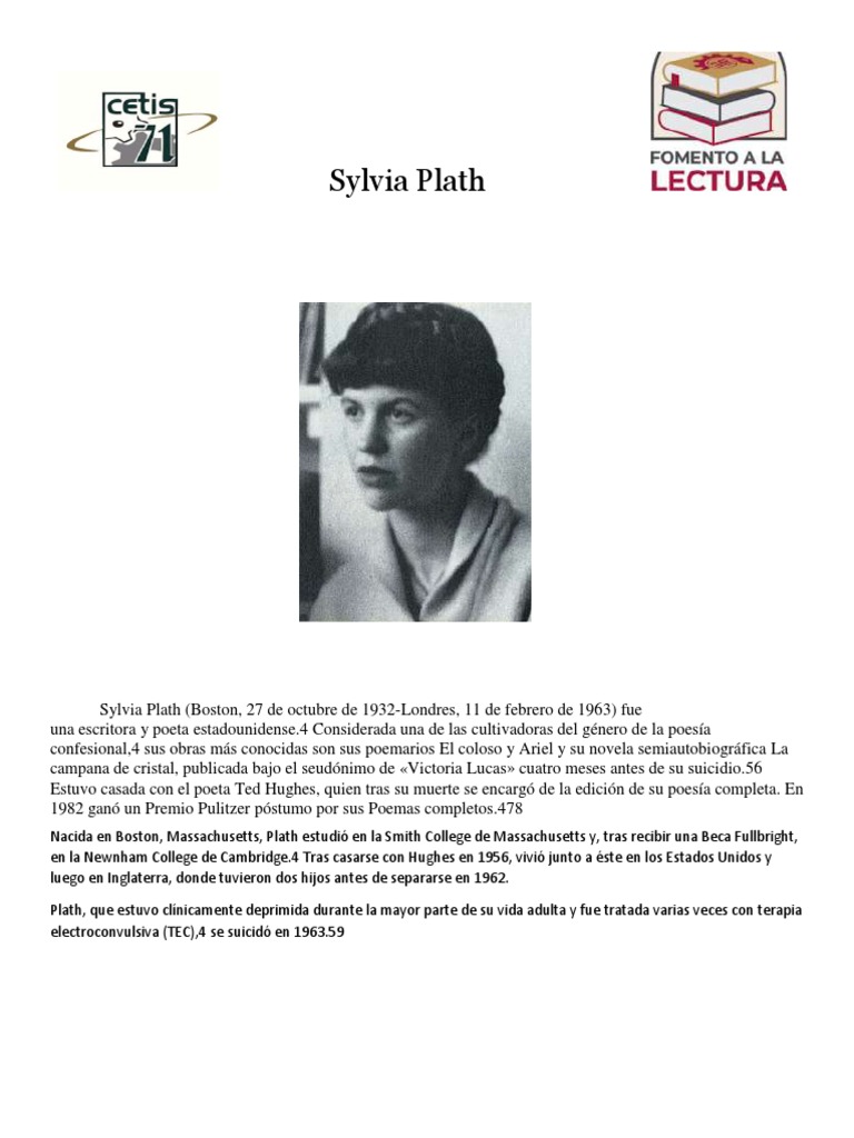 Sylvia Plath | PDF | Sylvia Plath