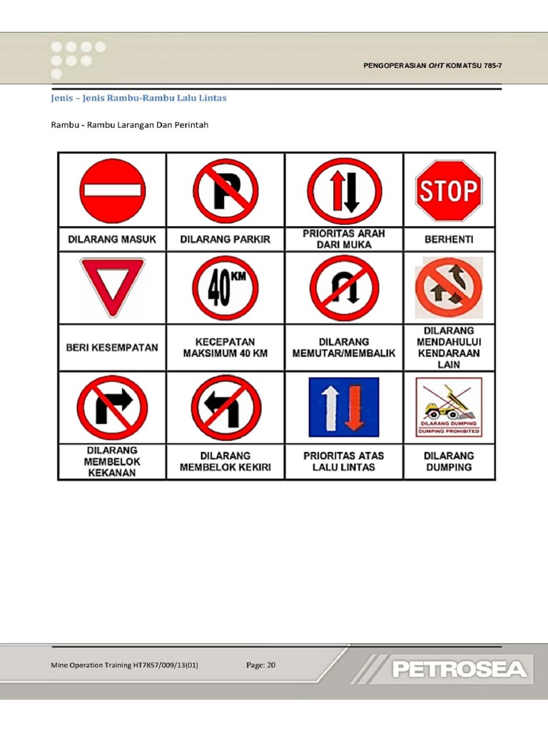 Rambu Larangan | PDF