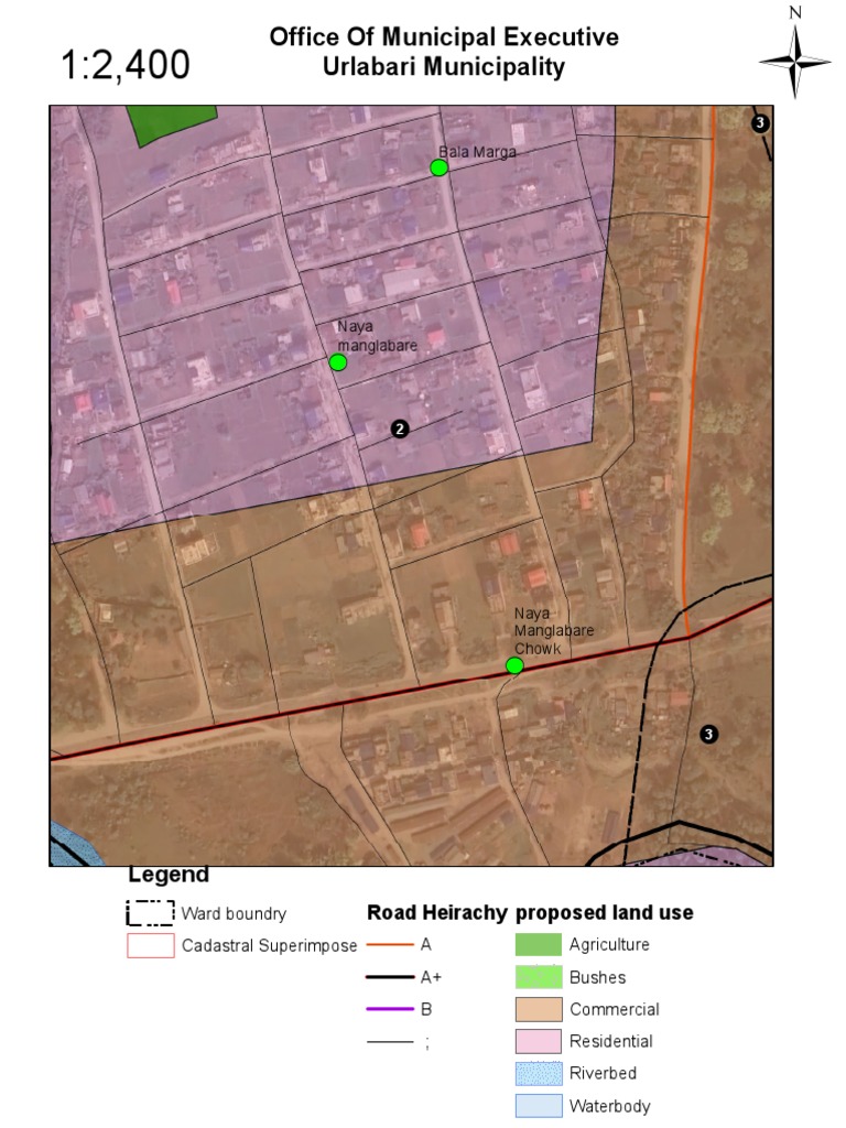 Urlabari Municipality proposed land use map | PDF