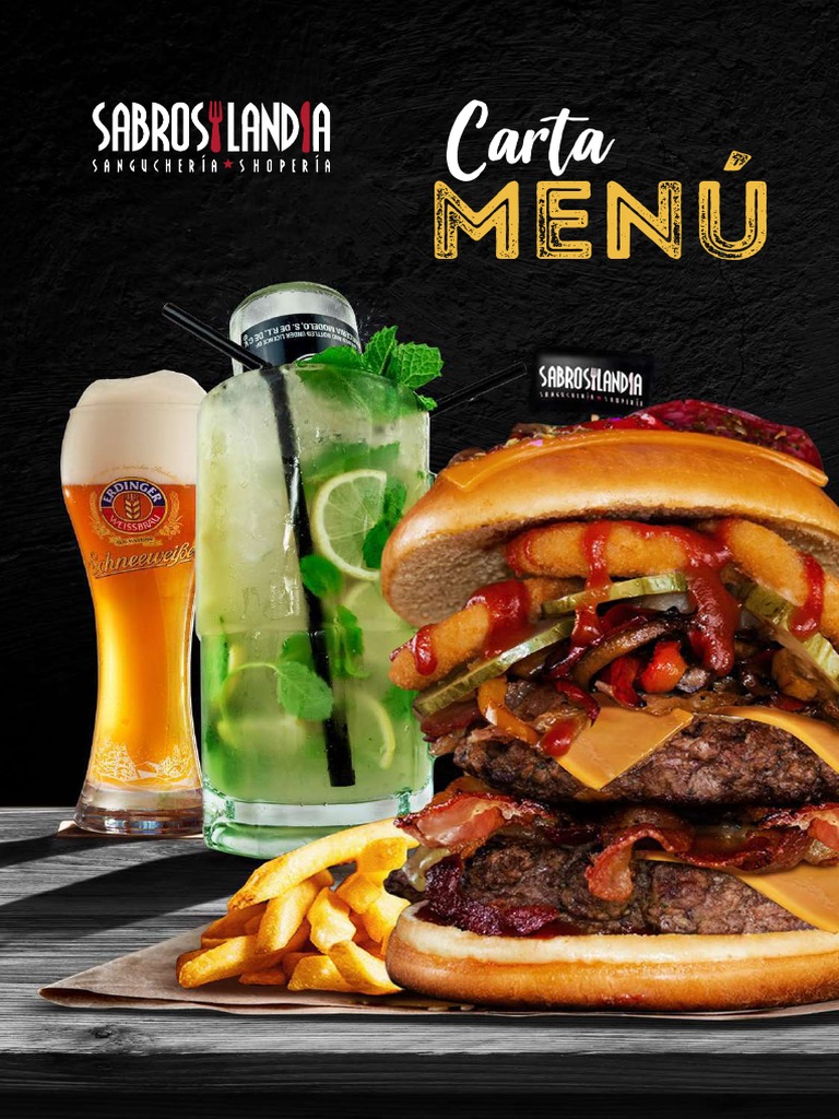 Carta Menu Final - Compressed 1 | PDF | Salchicha | Platos con carne