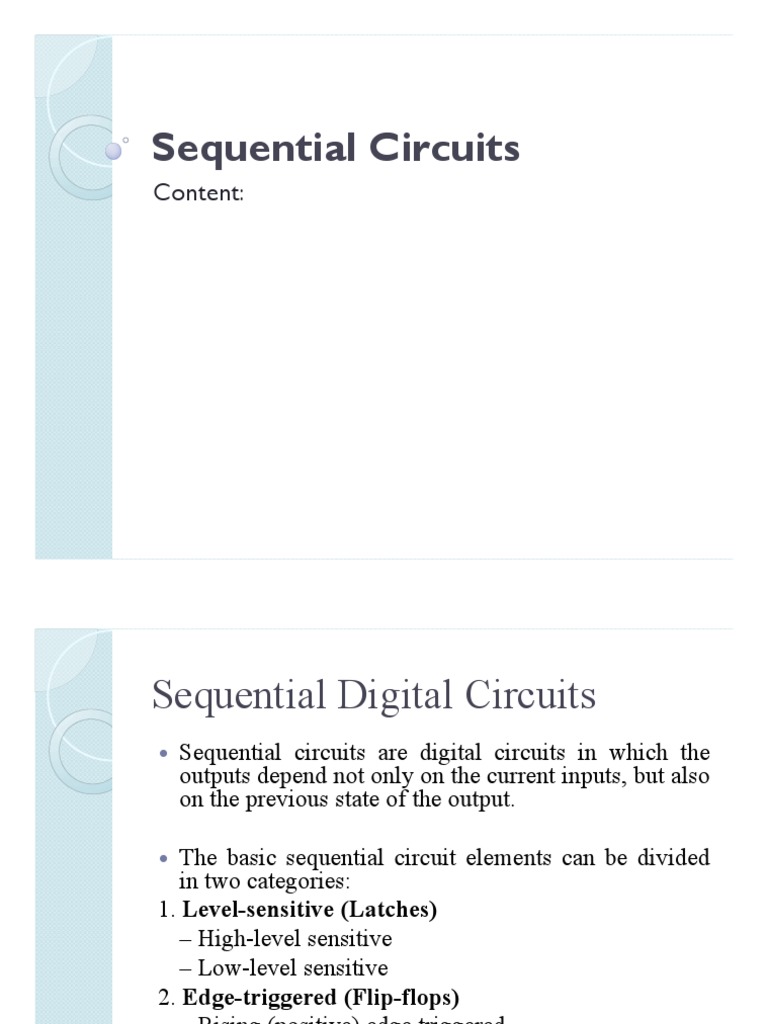 Flip Flops | PDF | Logic Gate | Computer Science