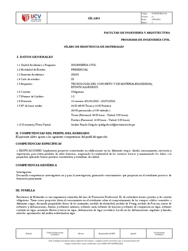 Resistencia de Materiales: Una guía para comprender el comportamiento de los materiales bajo ...