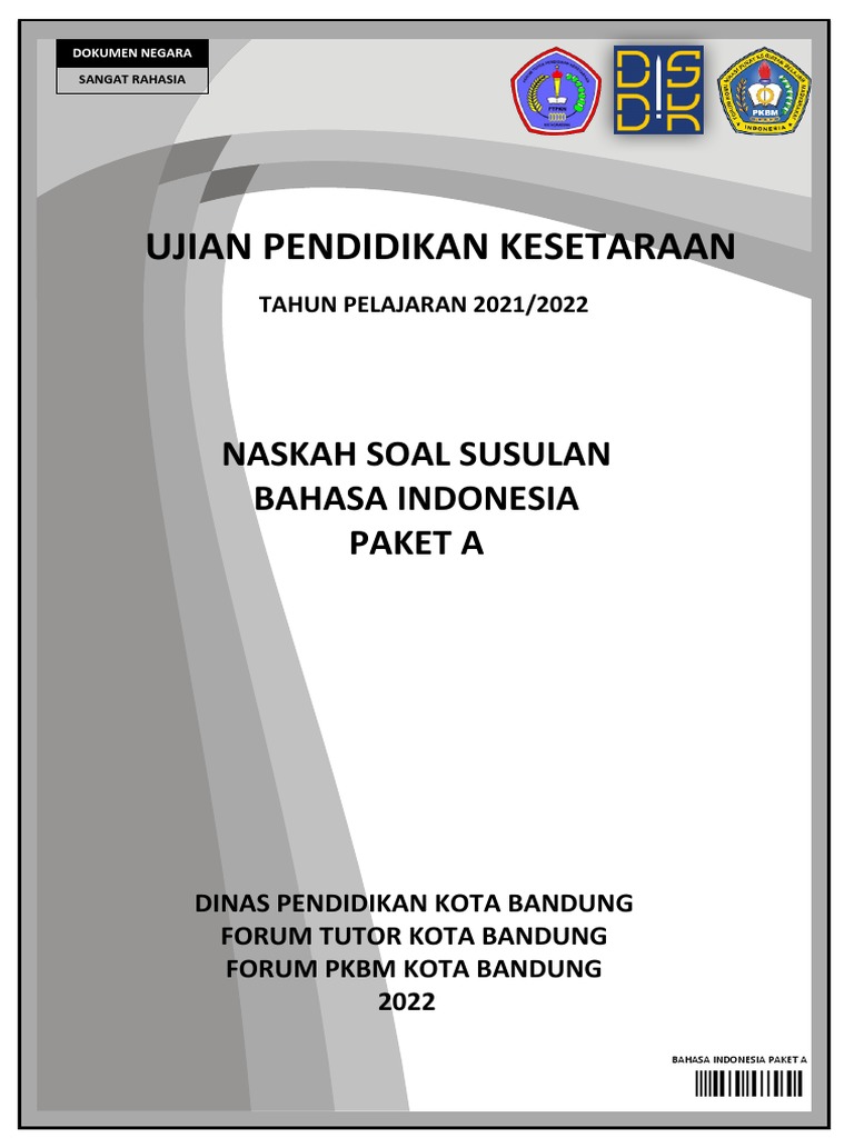 Soal BIND SUSULAN Paket A | PDF