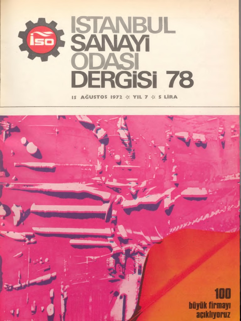 Sanayi Odasi Dergisi 78: İstanbul | PDF
