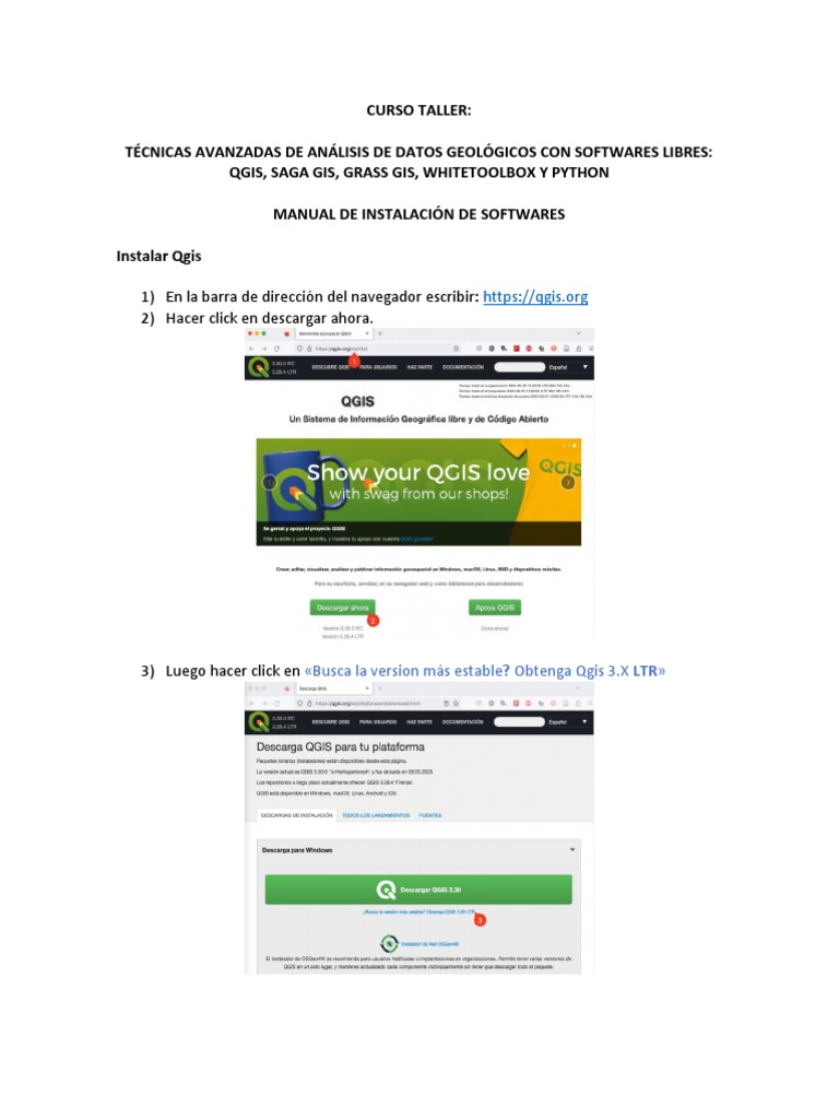 Instrucciones Qgis-Python-WhiteboxTools | PDF | Microsoft Windows ...