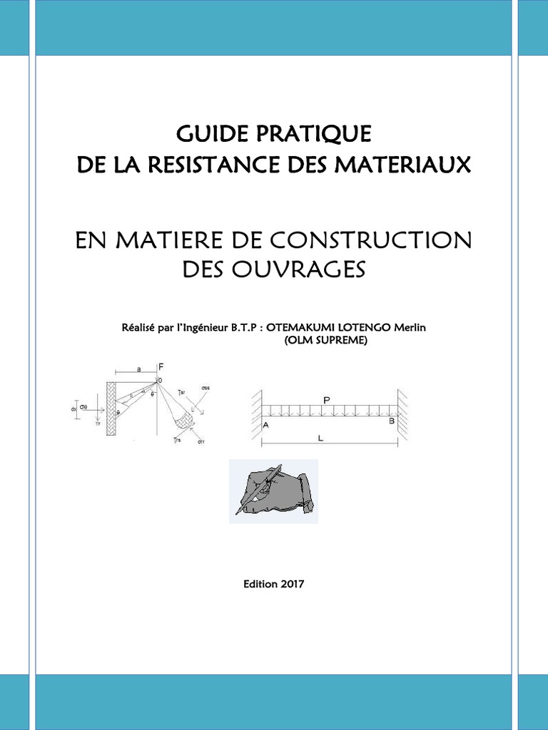 Guide Ppratique de La RDM | PDF | Flexion (matériau) | Résistance des ...