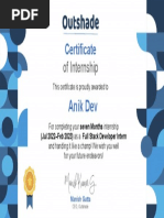 Great Learning Certificate | PDF