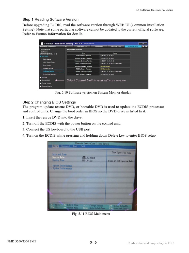 FMD-3200 - 3300 Software Update | PDF | Bios | Booting