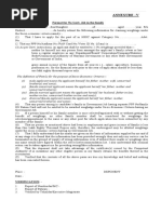 Obc Application Form | PDF