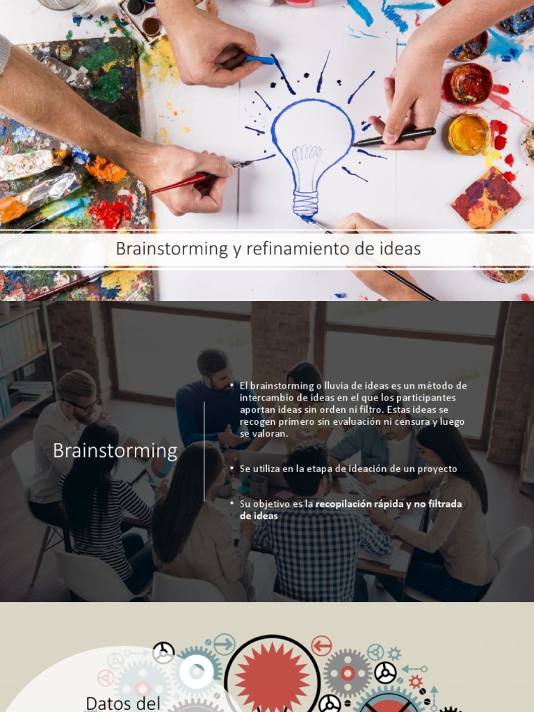 Brainstorming y Refinamiento de Ideas | PDF | Lluvia de ideas