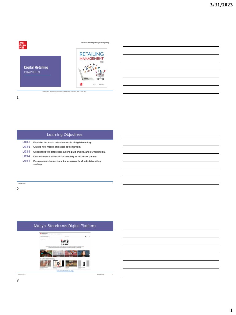 Ch3 - Digital Retailing | PDF | Popular Culture & Media Studies ...