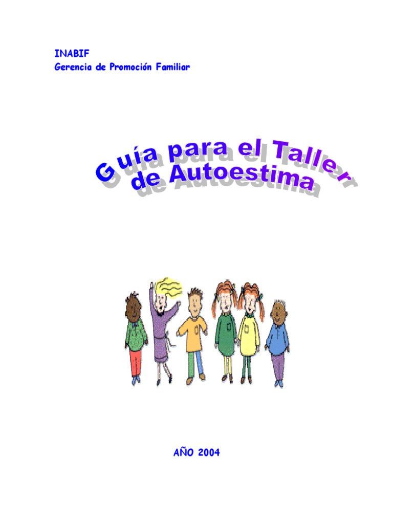 Guia de Autoestima Final Inabif | PDF | Autoestima | Autoeficacia