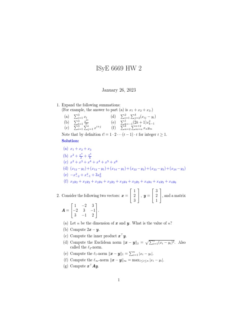 HW2_sol | PDF