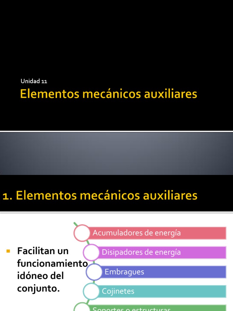 Componentes Mecánicos y Funciones | PDF | Embrague | Rodamiento (Mecánico)