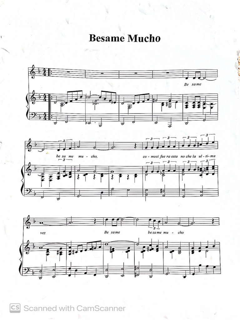 Besame Mucho | PDF