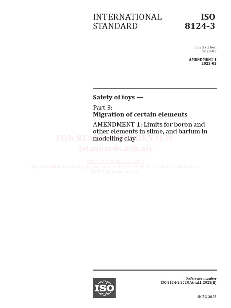 International Standard: Iteh Standard Preview (Standards - Iteh.ai) | PDF