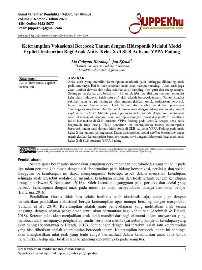 Keterampilan Vokasional Bercocok Tanam Dengan Hidroponik Melalui Model ...