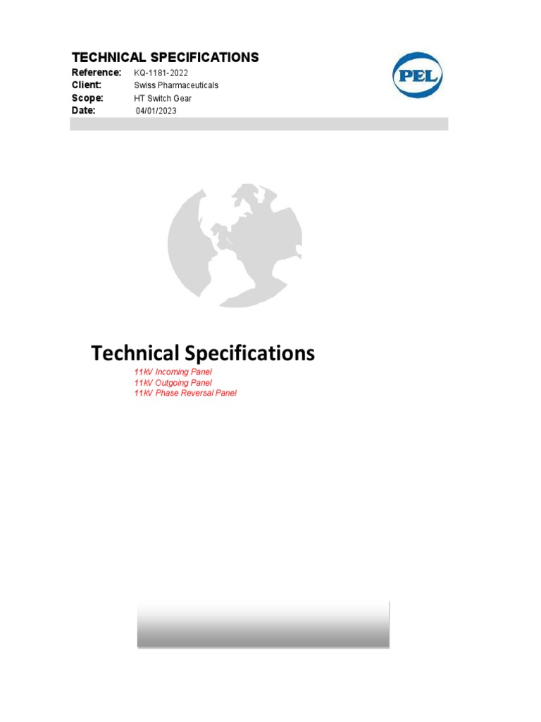 Technical Submittal Pdf Electronics Equipment
