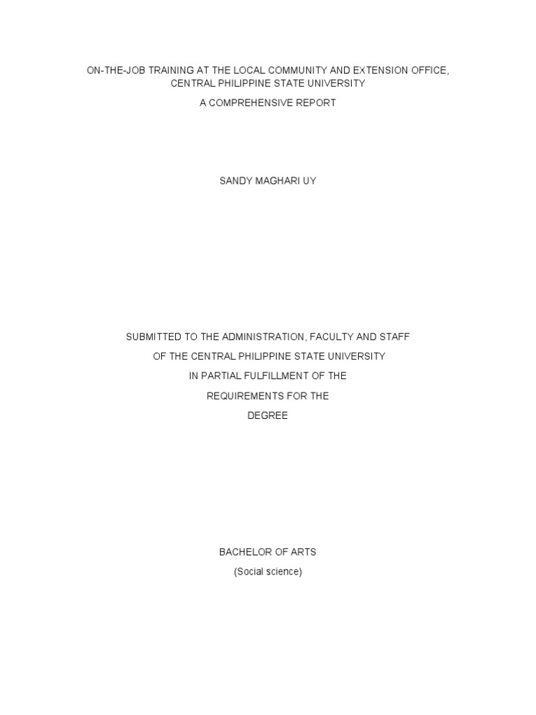 Ojt Logbook | PDF