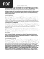 Moot Court Practical File | PDF
