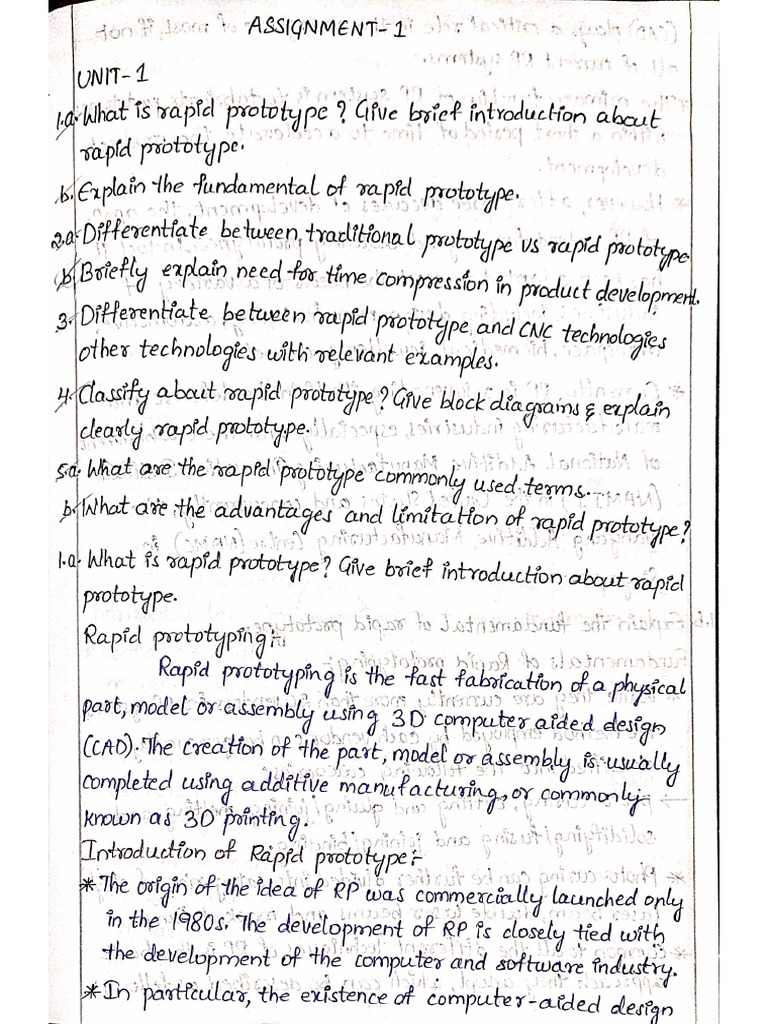 3DP Assignment 1 | PDF