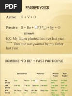 Passive Voice | PDF | Grammatical Tense | Subject (Grammar)