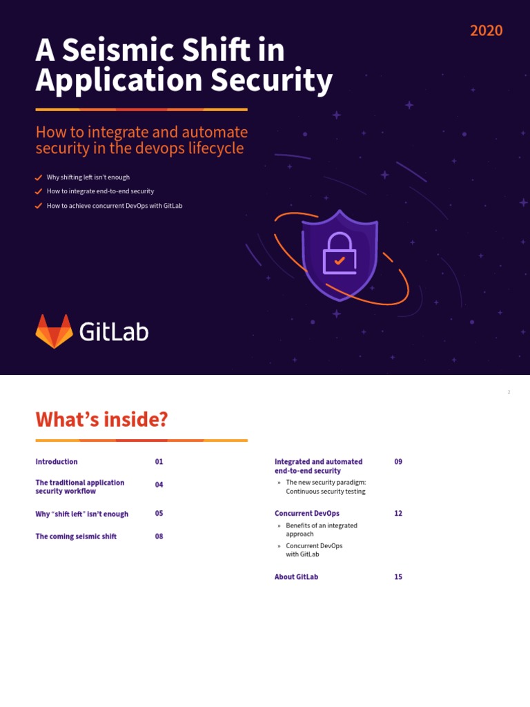 Gitlab Seismic Shift in Application Security Whitepaper | PDF | Security | Computer Security