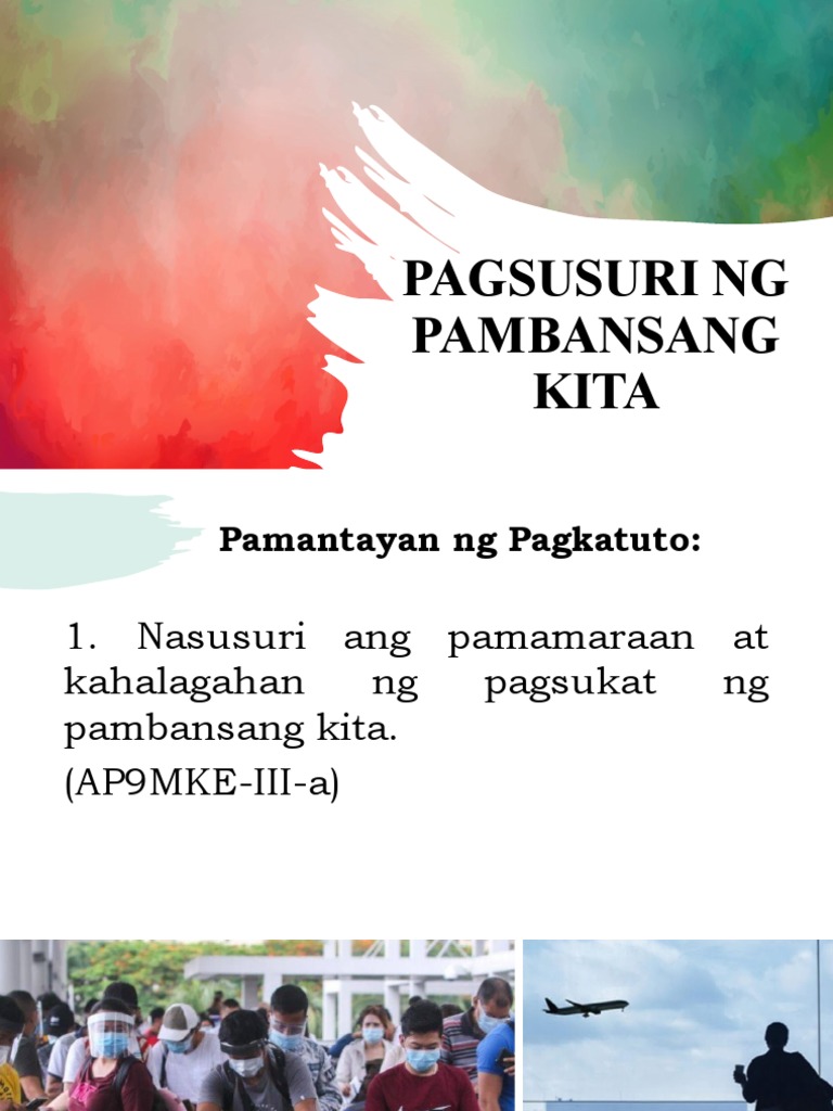 Pagsusuri NG Pambansang Kita | PDF