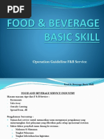 Materi Modul Food and Beverage Service | PDF