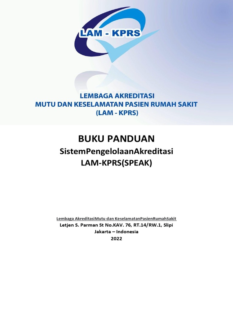Panduan Sistem Akreditasi LAM-KPRS | PDF | Bisnis | Komputer