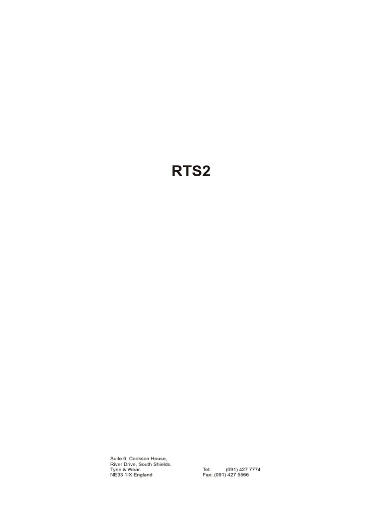 Ferrograph RTS 2 Service Manual | PDF | Distortion | Amplifier