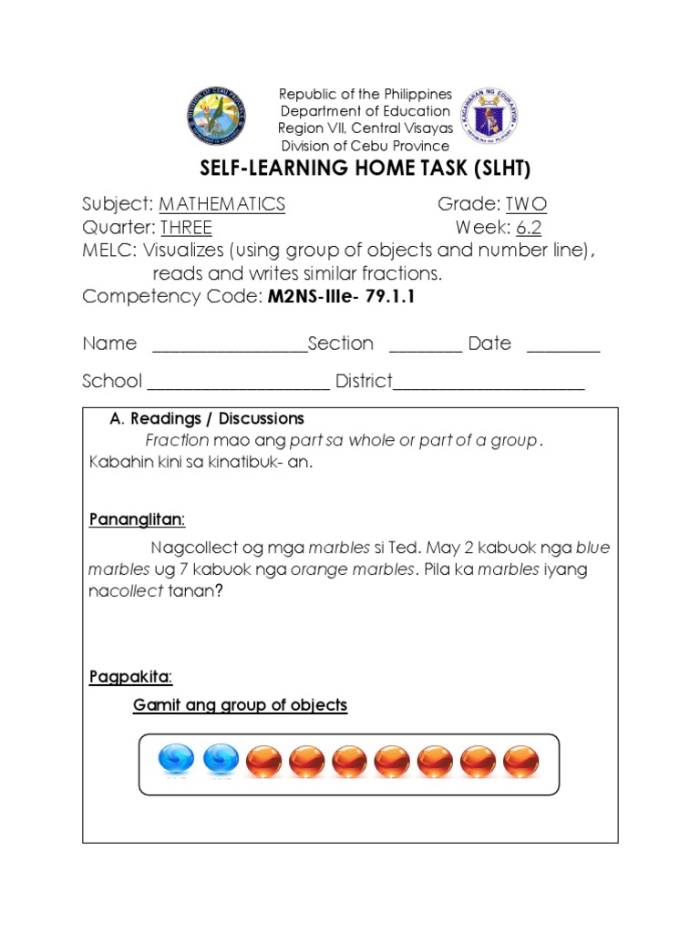 SLHT Math2 Q3 Week6.2 | PDF