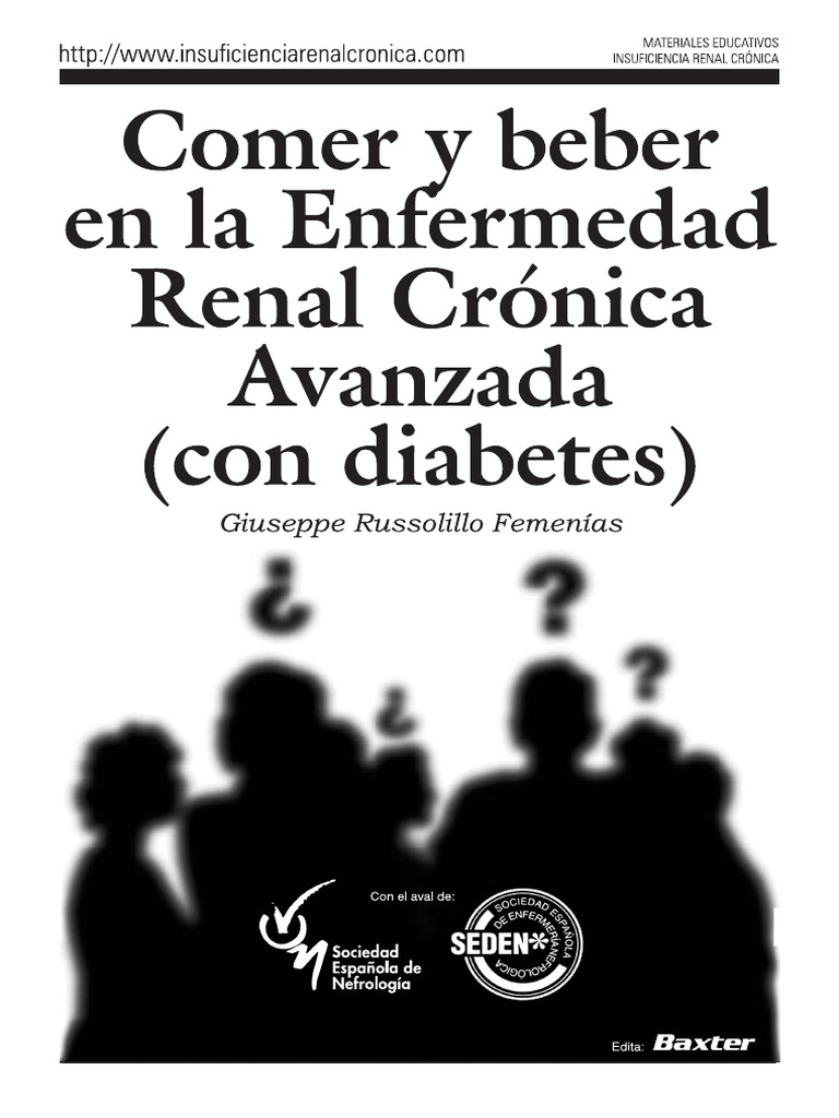 Comer y Beber en Enfermedad CR Nica Avanzada Con Diabetes | PDF