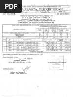 Wire Rope Test Certificate | PDF | Rope | Wire